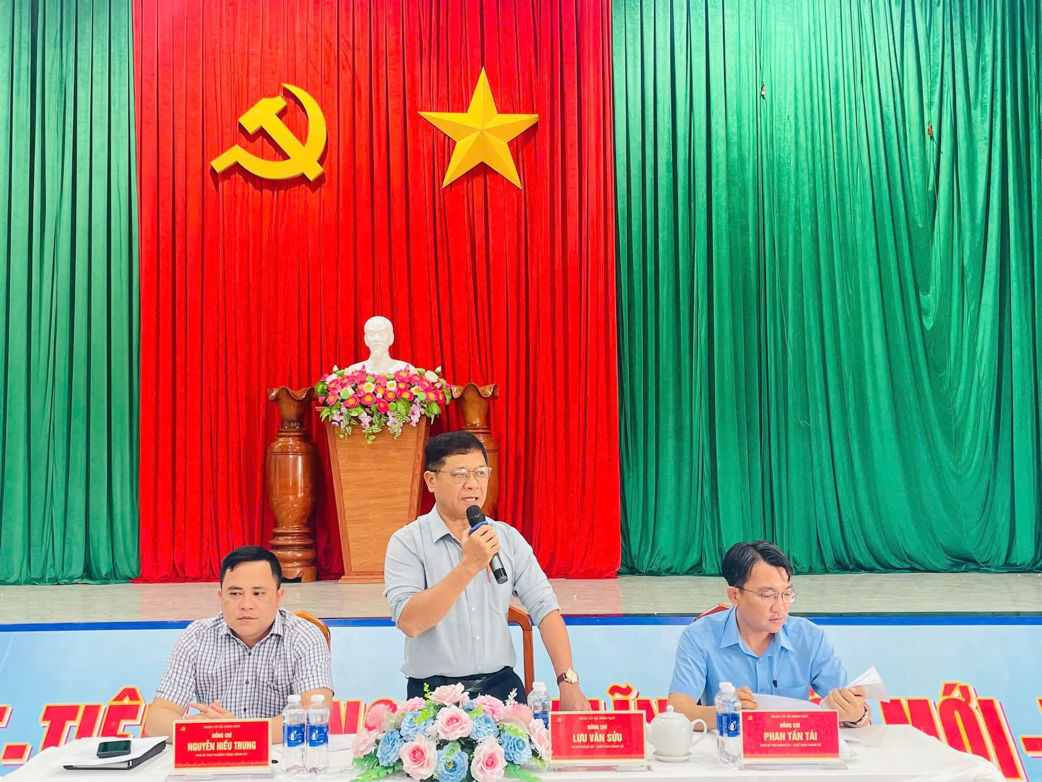 XÃ SÔNG RAY TỔ CHỨC HỘI NGHỊ LẤY Ý KIẾN GIỚI THIỆU NHÂN SỰ TÁI CỬ CÁC ...